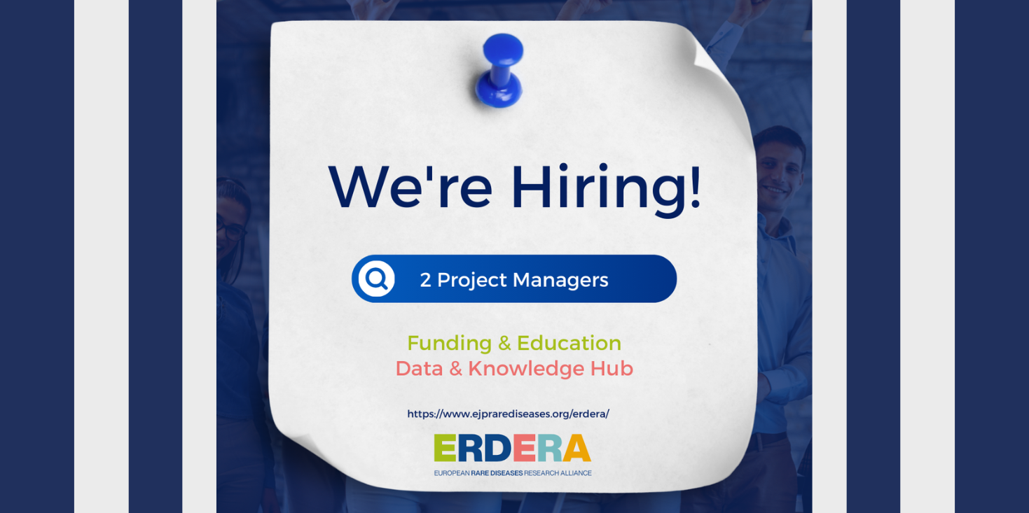 ERDERA Seeks Project Managers for Rare Disease Research